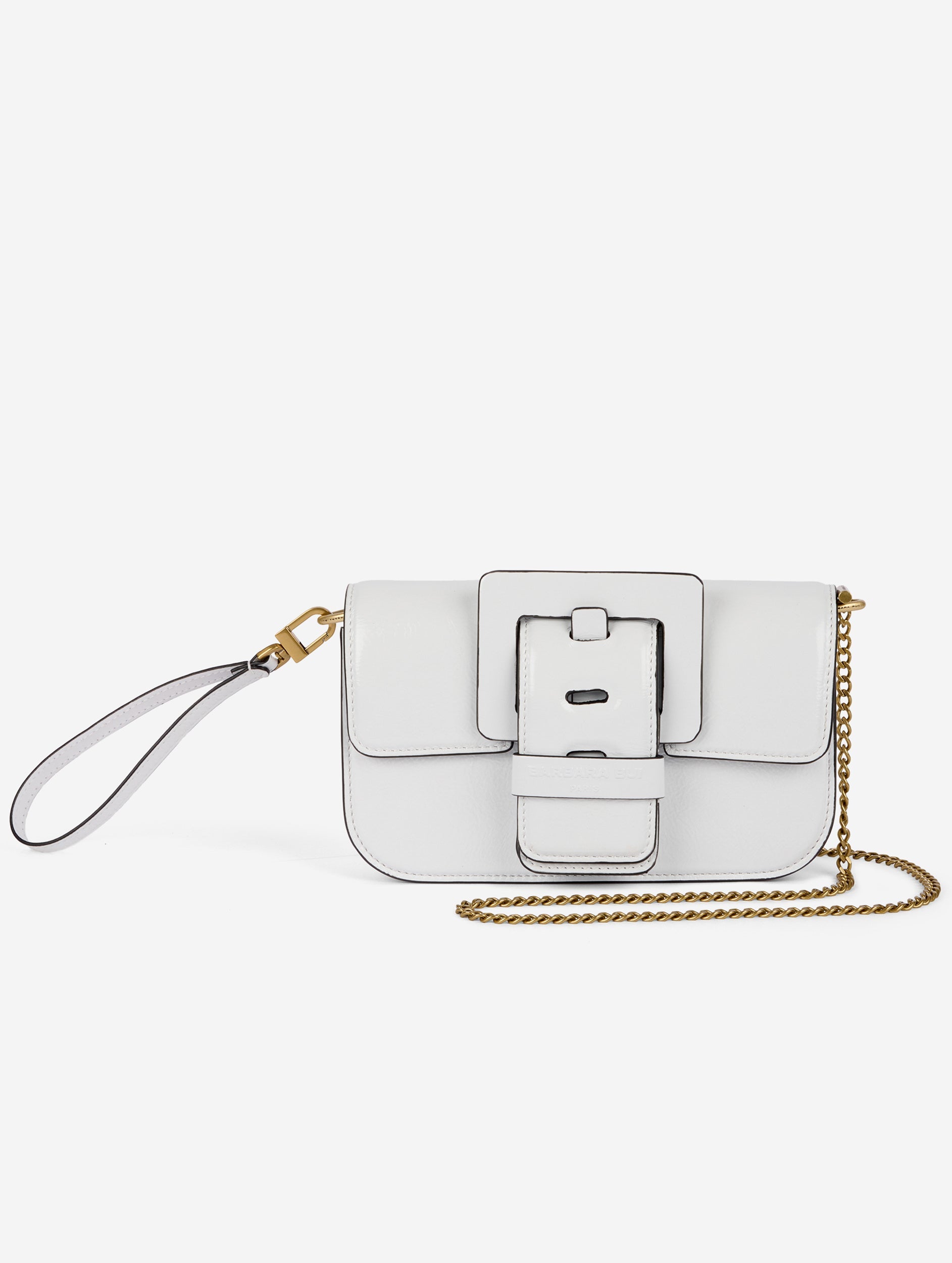 Maroquinerie Femme | Petit sac "Like Me" en cuir blanc | Barbara Bui ...