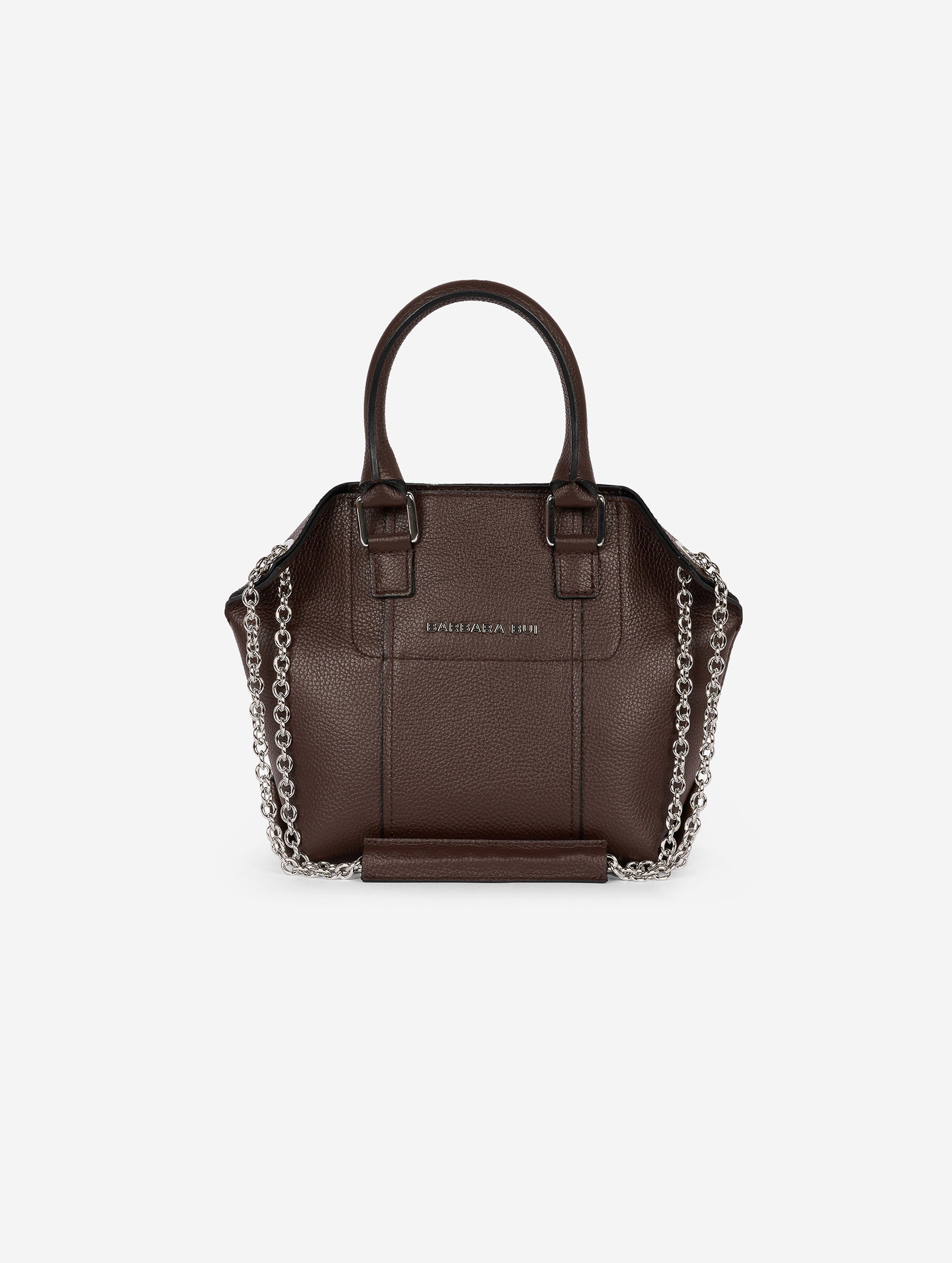 Maroquinerie Femme | Sac "Little Chamallow" en cuir chocolat | Barbara ...